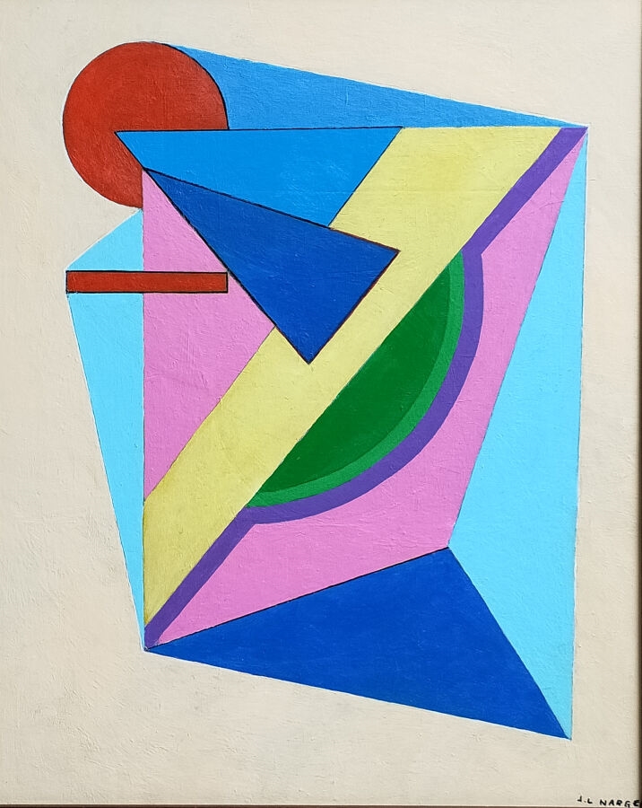 Jean-luc Nargel | Trait rouge (2022) | MutualArt