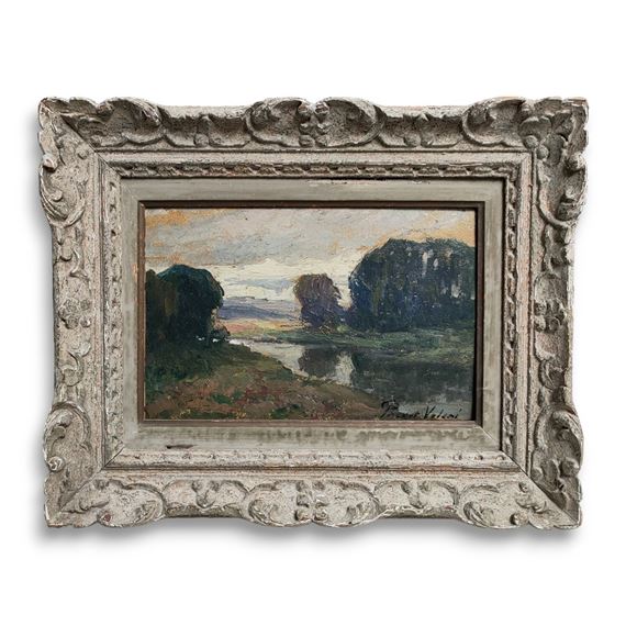 André Prevot-Valeri | Paysage fluvial | MutualArt