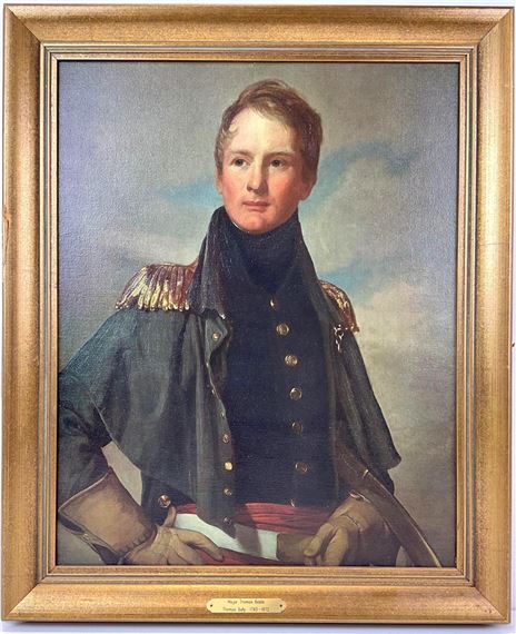 Thomas Sully | Giclée of Thomas Sully's portrait of Major Thomas Biddle ...