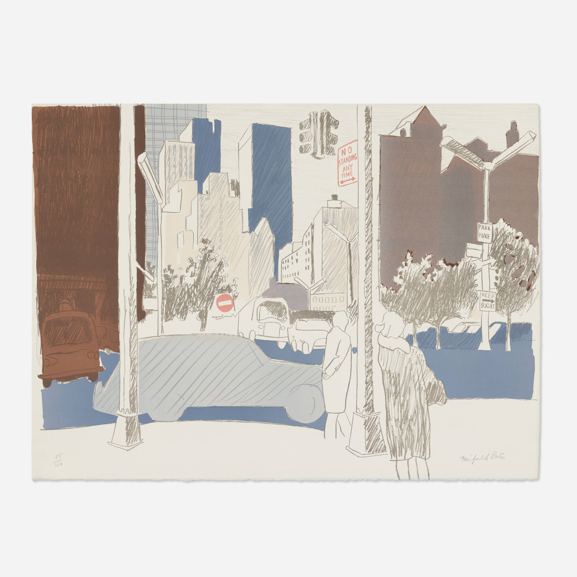 Fairfield Porter | THE PORCH (1962) | MutualArt