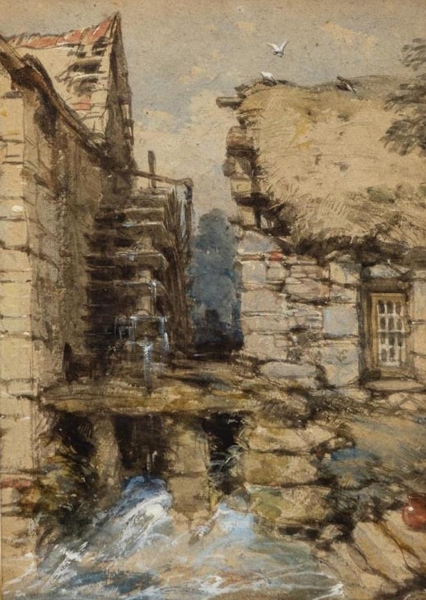 George Cattermole | Henry VIII seated in an interior with attendants ...