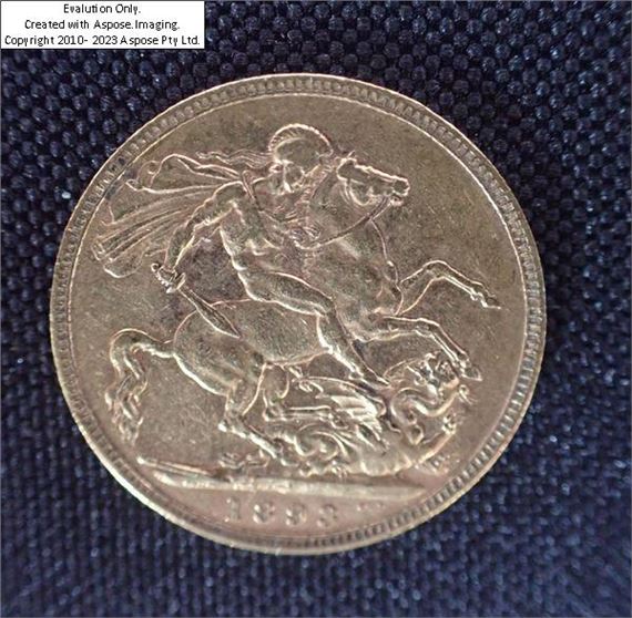 Victoria | A VICTORIA 1893 SOVEREIGN | MutualArt