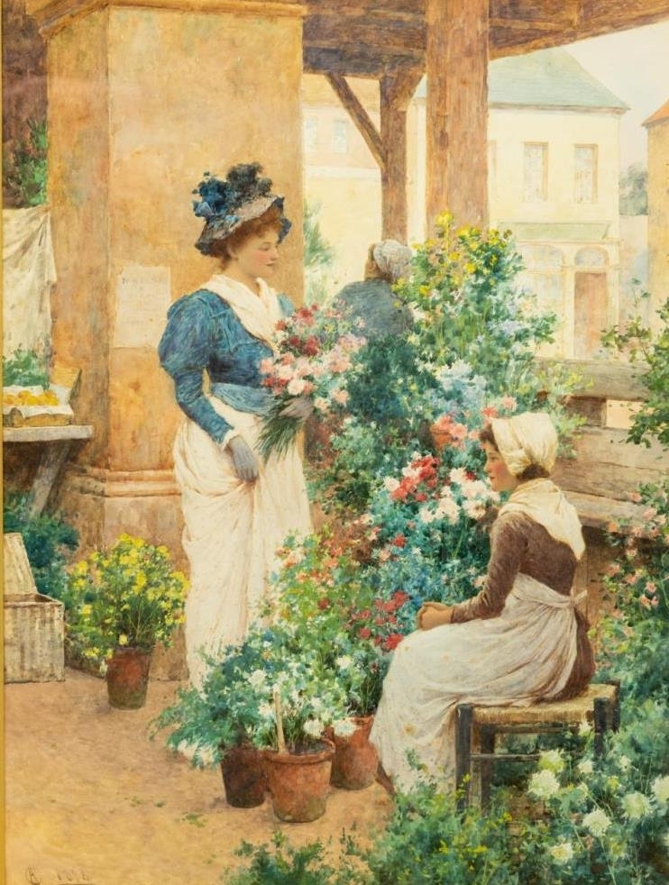 Alfred Augustus Glendening Jr. | The first days of spring (1896 ...