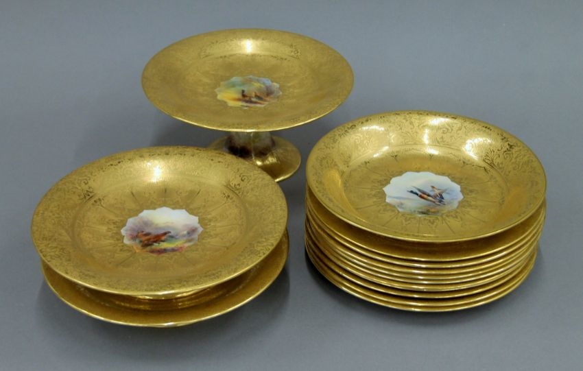 James Stinton | A Royal Worcester for Asprey's dessert service | MutualArt