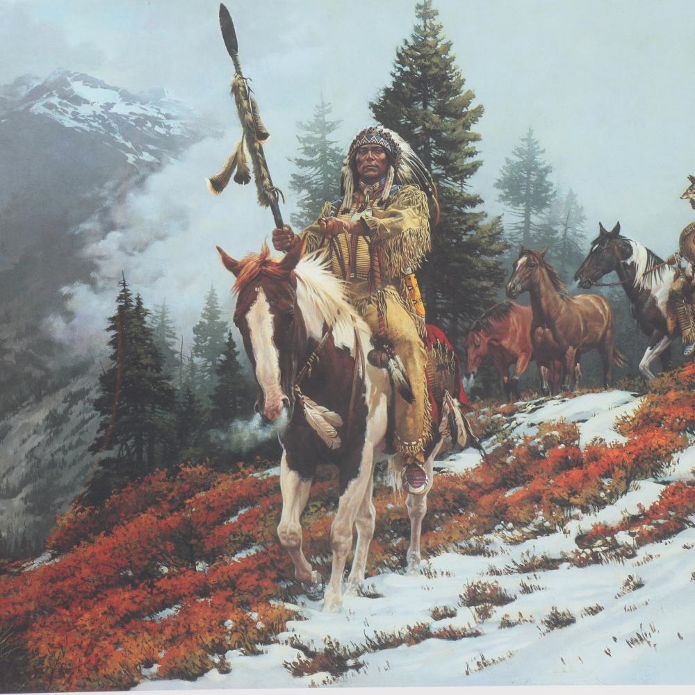 Chuck Ren | Winter Scout | MutualArt