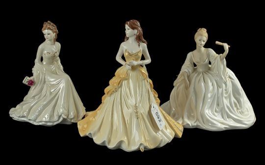 Jack Glynn | Two Coalport Lady Figurines | MutualArt
