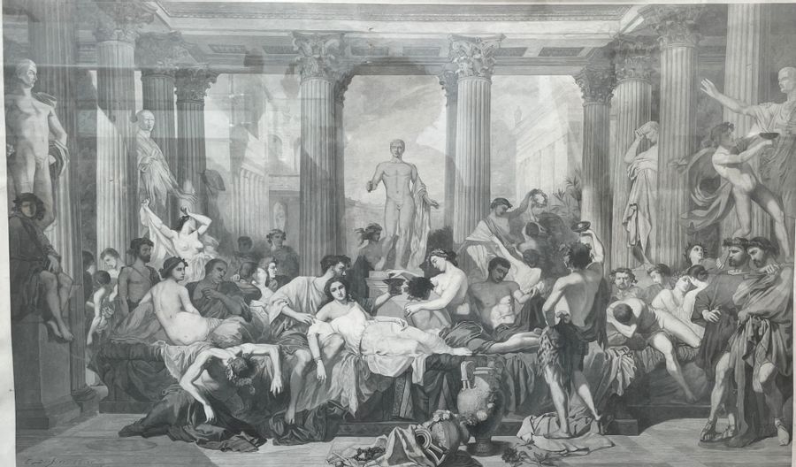 Thomas Couture | The Romans of Decadence (1913) | MutualArt