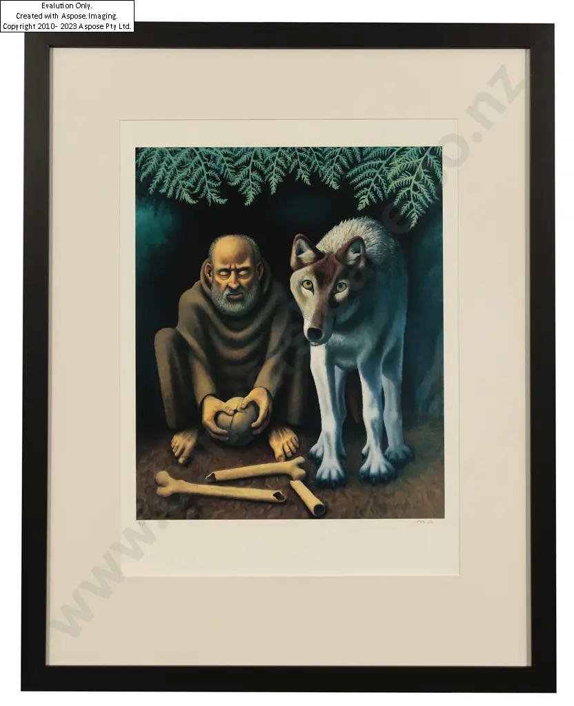 Michael Smither | St Francis and the Wolf (22) | MutualArt