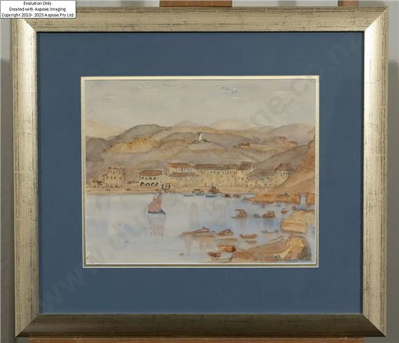 Maude Burge | The Red Sail | MutualArt