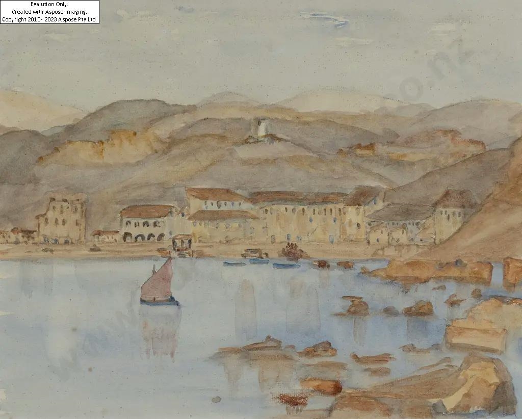 Maude Burge | The Red Sail | MutualArt