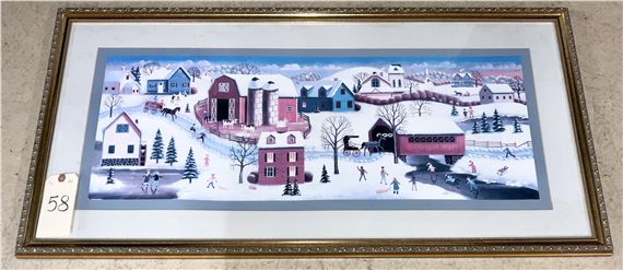 Steven Klein | STEVEN KLEIN FRAMED PRINT WINTER SCENE | MutualArt