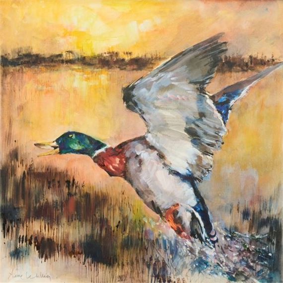 Pierre Letellier | The flight of the green collar | MutualArt