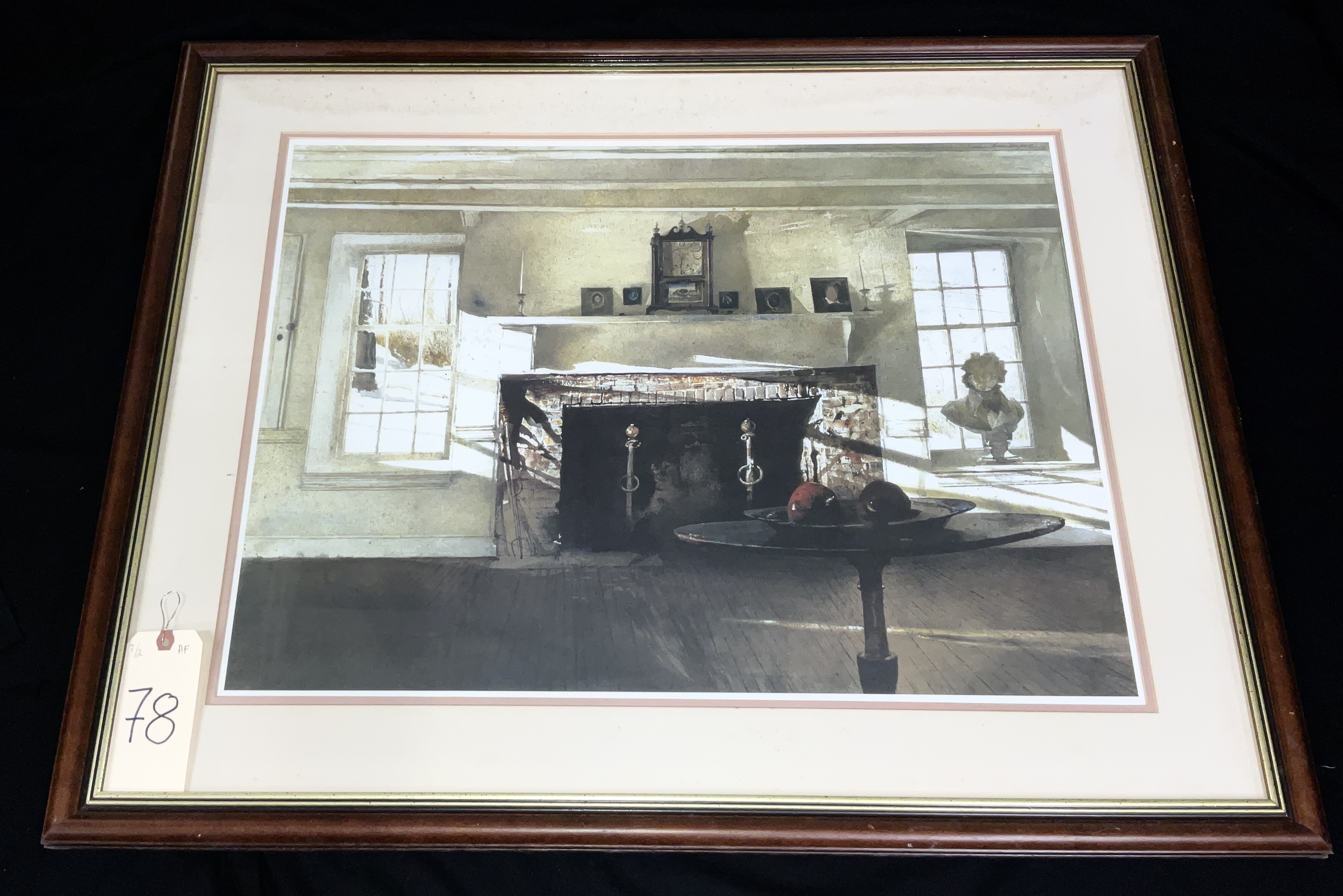 Andrew Wyeth | THE BIG ROOM | MutualArt