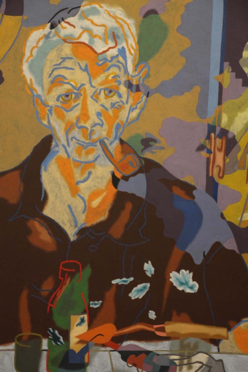 Eric Ritchie | Self Portrait Whilst Smoking and Listening (1989 ...