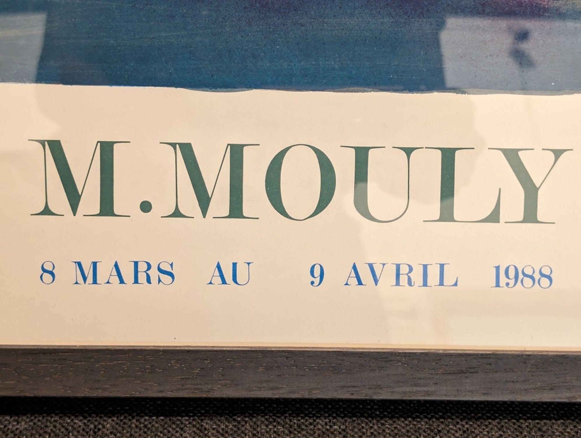 Marcel Mouly | Marcel Mouly Lithograph “Navy Blue (1988) | MutualArt