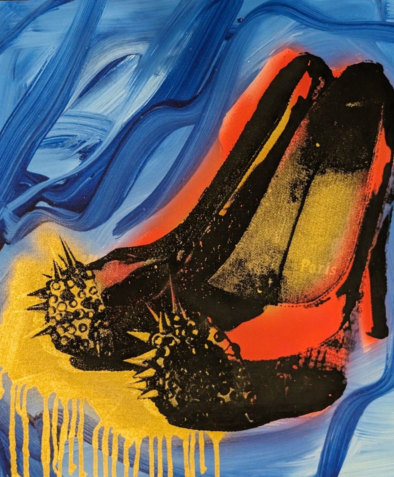 Shane Bowden | Shane Bowden Original Spiked Shoes | MutualArt