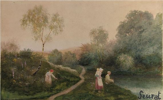 Georges Seurat | Original in the Manner of Georges Seurat | MutualArt