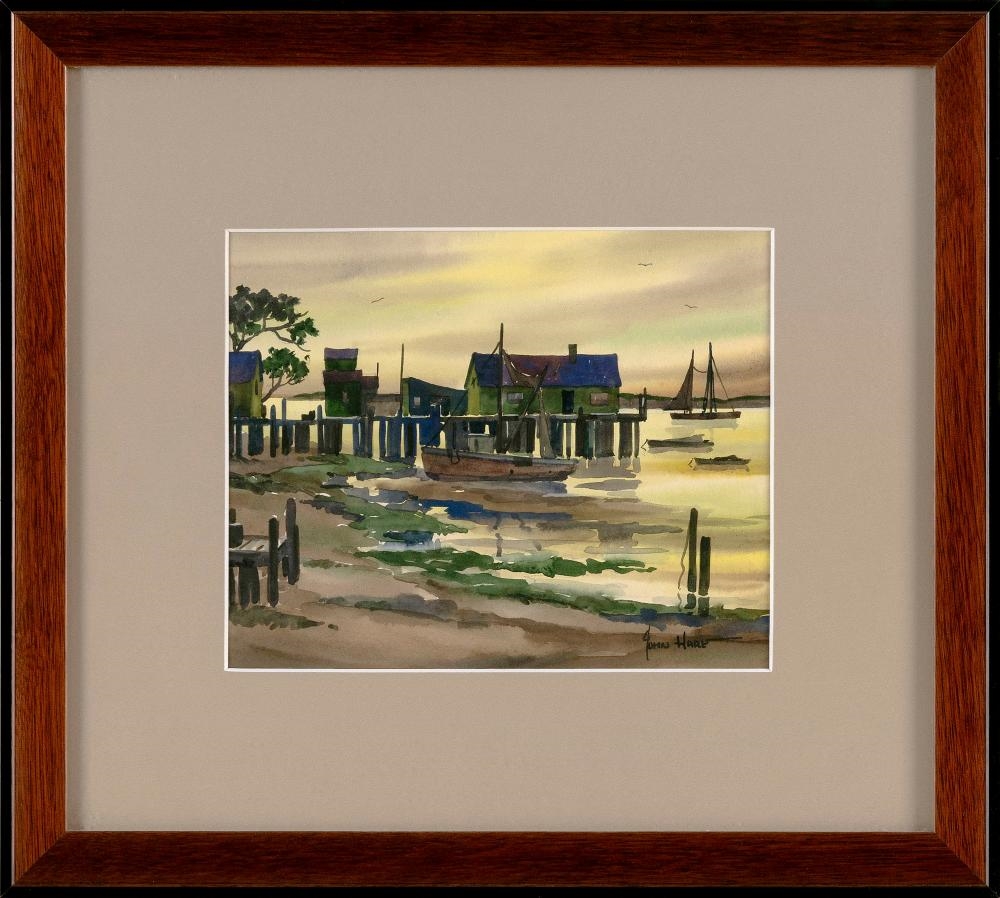 John Cuthbert Hare | Captain Jack's Wharf | MutualArt