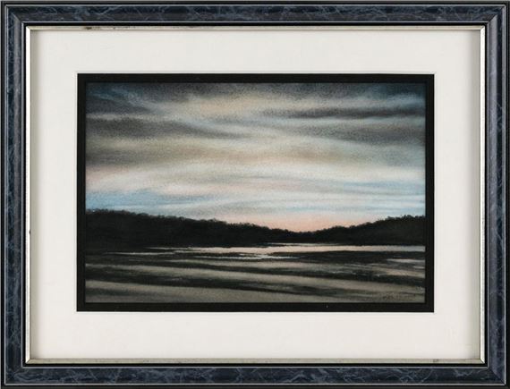 Ken Parsons | Dusk - Cliff Pond | MutualArt