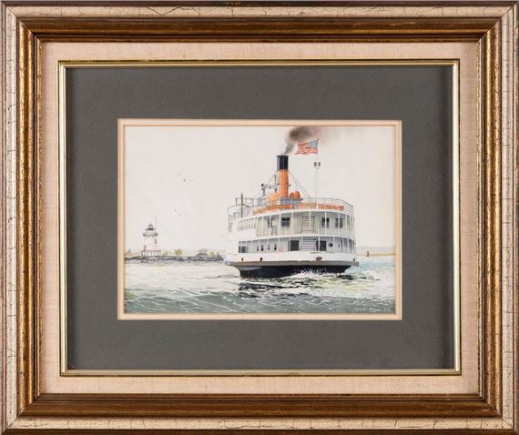 Steven Cryan | The Martha's Vineyard ferry | MutualArt