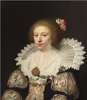 Jan Van Ravesteyn | Portrait of a Young Lady (1631) | MutualArt