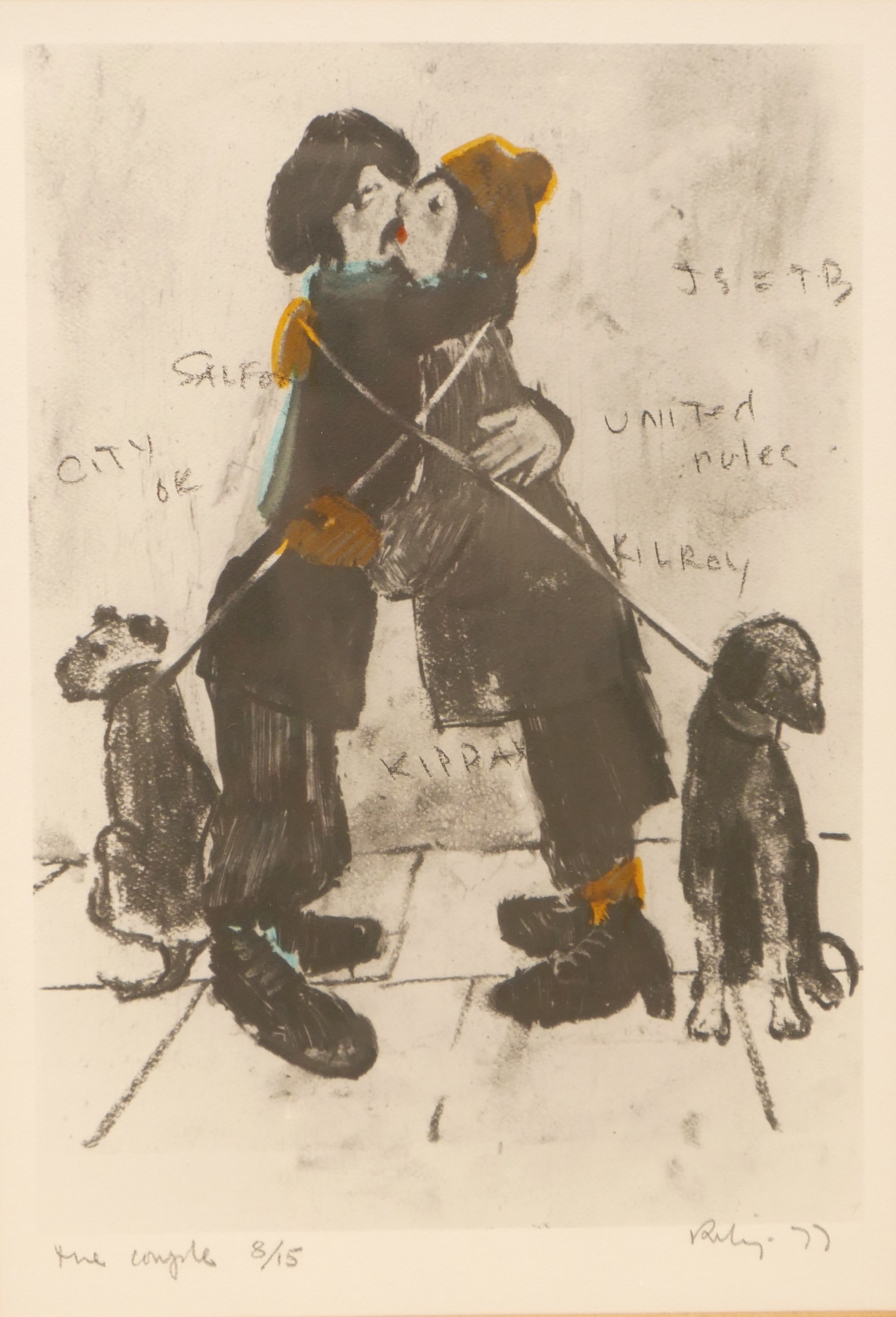 Harold Riley | The Couple | MutualArt