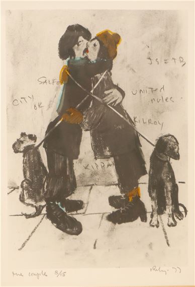 Harold Riley | The Couple | MutualArt