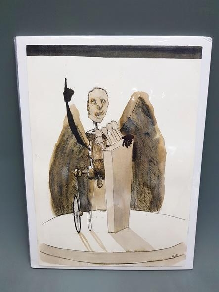 Stephen Allwright | STATESMAN AT THE PODIUM | MutualArt
