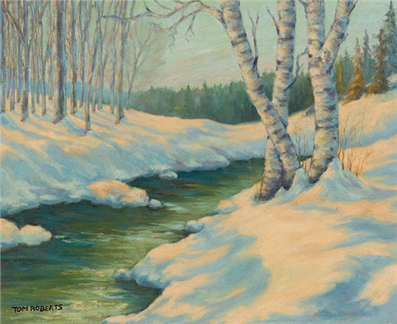 Thomas Keith Roberts | Snow Birch | MutualArt