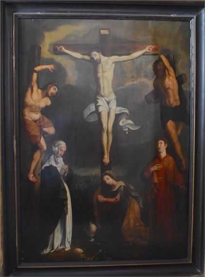 Flemish School 17th Century | Crucifixion | MutualArt