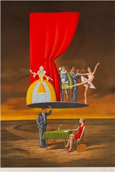 Rafal Olbinski | 997 Artworks at Auction | MutualArt