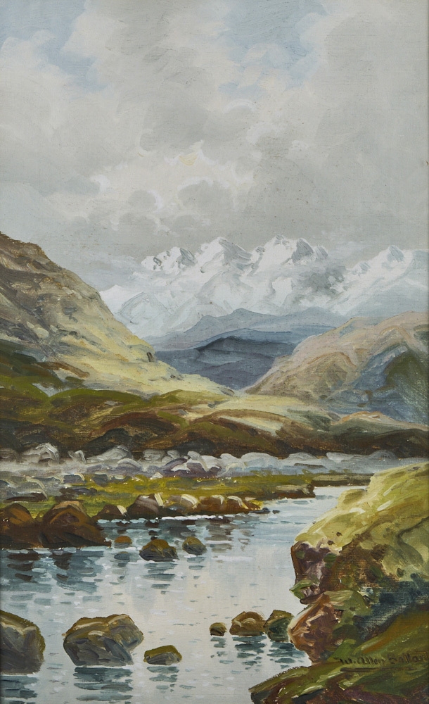 William Allen Bollard | The Head Waters of the Bealey River | MutualArt
