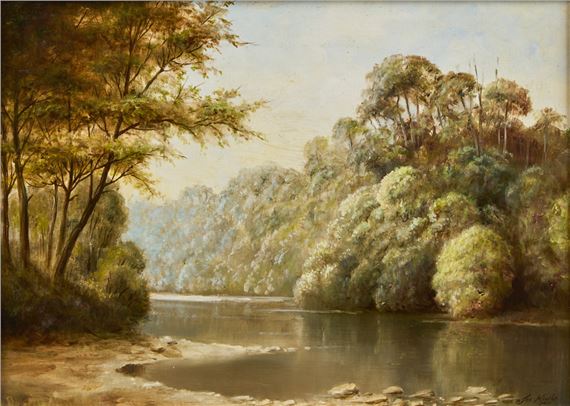Jos Kivits | Wainui River from the South | MutualArt