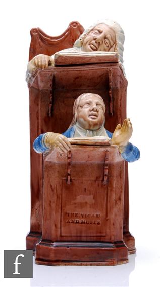 Ralph Wood | A late 18th Century Ralph Wood model of the Vicar and ...