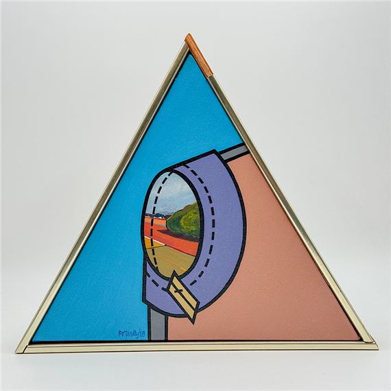 Darrell Forney | Darrell Forney (American, 1933-2001) Acrylic Painting ...