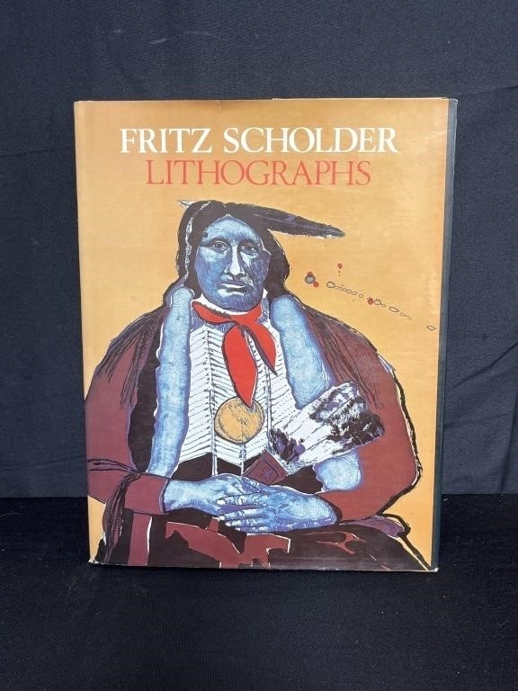 Fritz Scholder | Indian with Flag (1973) | MutualArt