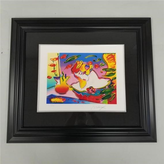 Peter Max | Peter Max signed & numbered HC 43/50 colored | MutualArt