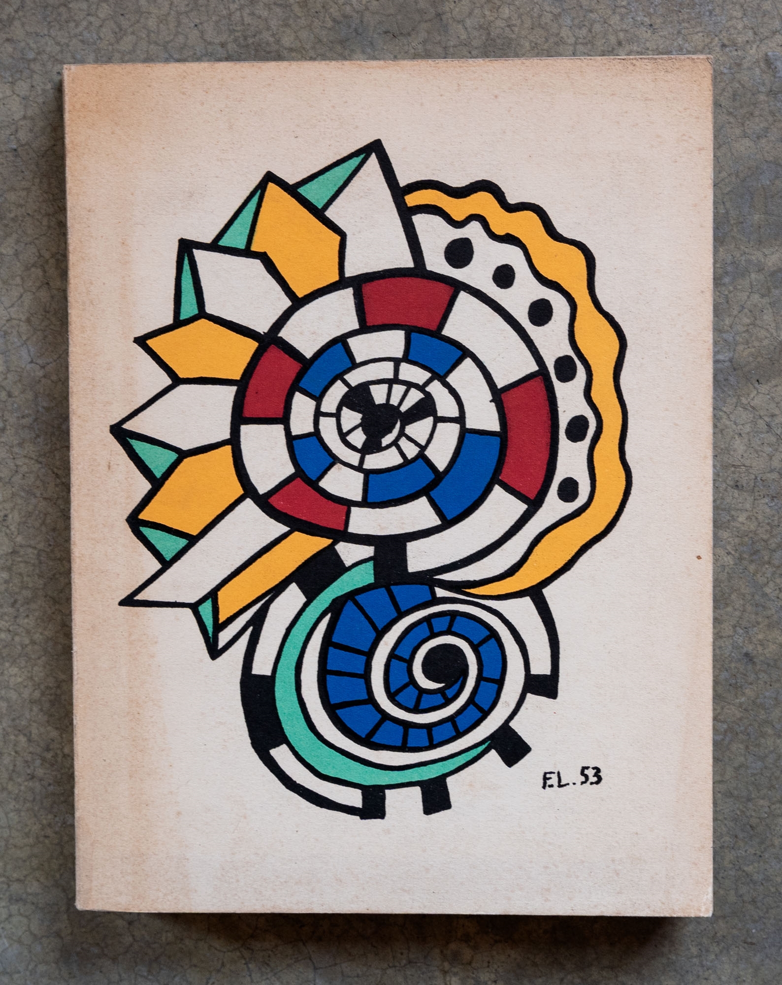 Fernand Léger | Pen drawing, dedicated to A DA, located Mills and ...