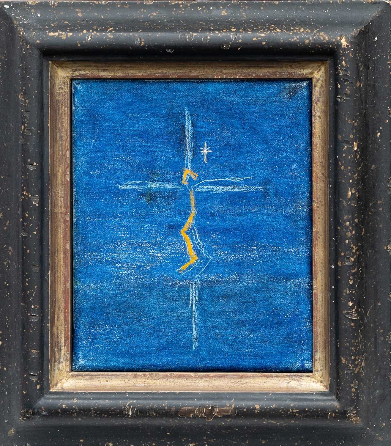 Craigie Aitchison | Crucifixion December 2007 | MutualArt