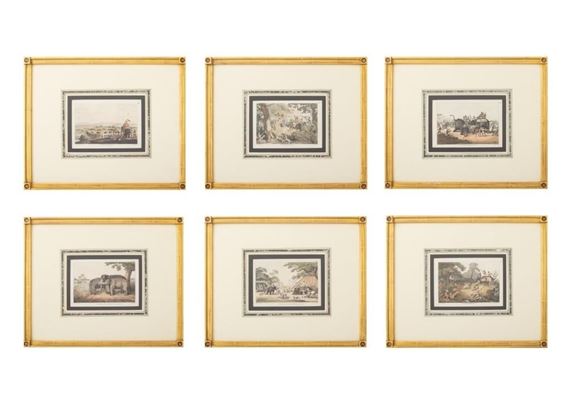 William Samuel Howitt | Williamson & Howitt Hand-Colored Etchings, 6 ...
