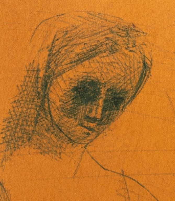Leonardo da Vinci | Leonardo da Vinci Style Study Ink on Paper | MutualArt