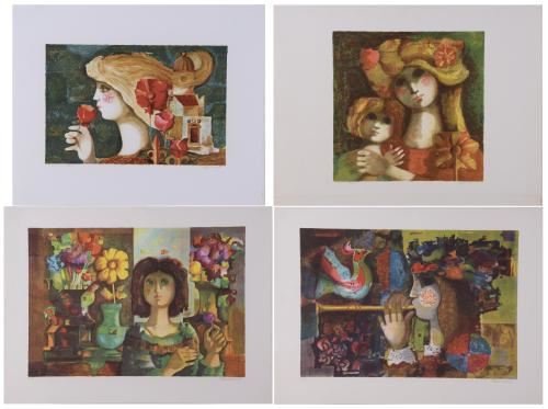 Jordi Pla Domenech | JORDI PLA I DOMÈNECH (1917-1997). Set of 4 lithographs | MutualArt