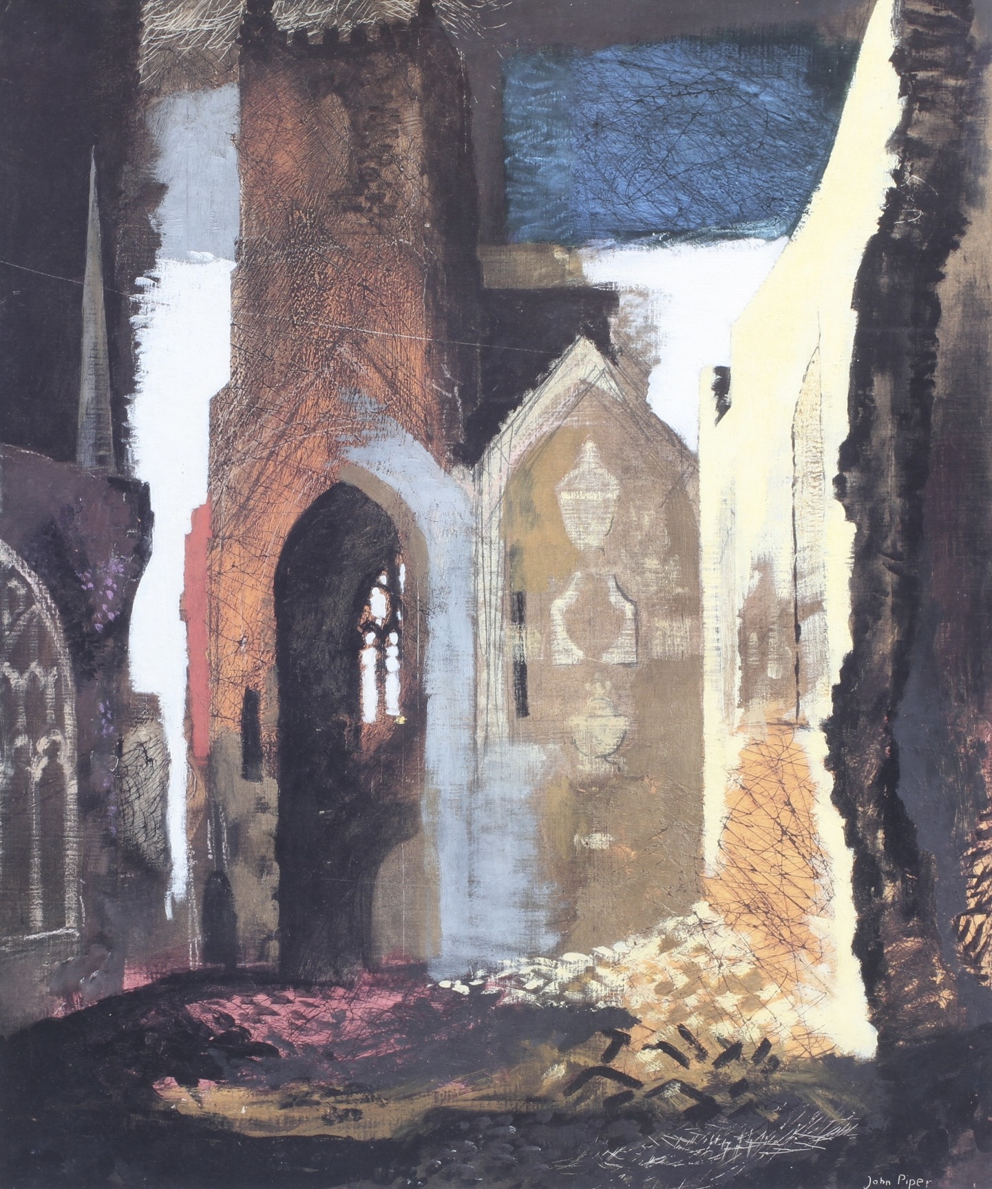 John Piper | Crown & Anchor | MutualArt