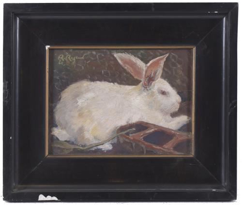 Ramón Rogent | WHITE RABBIT (1940) | MutualArt