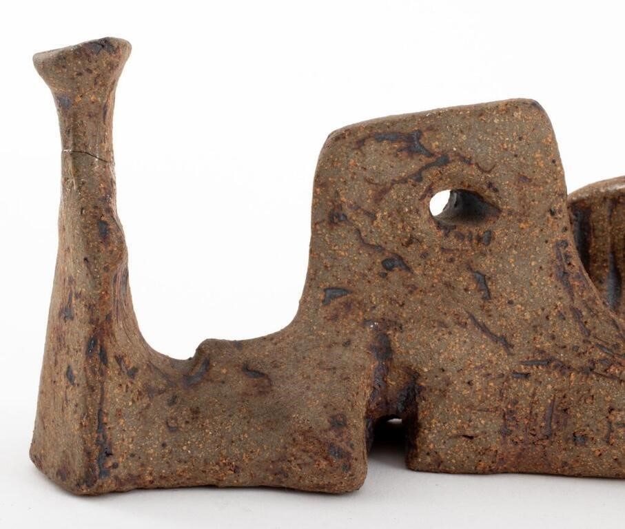 Louis Mendez | Louis Mendez Art Pottery Fish Form Sculptures, 2 | MutualArt