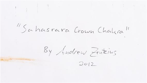 Andrew Zeutzius | Andrew Zeutzius Sahasrara Crown Chakra Ink (2012 ...