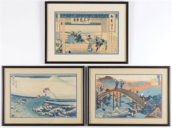Katsushika Hokusai | JAPANESE WOODBLOCK PRINT (19th Century) | MutualArt