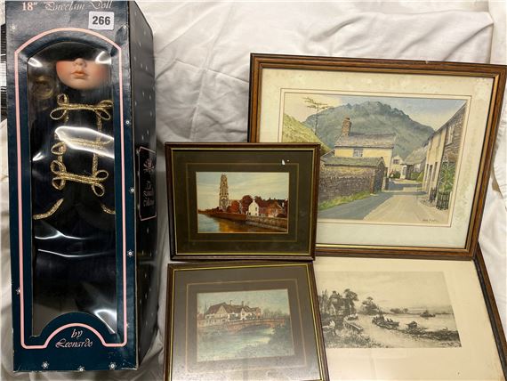 Walter Stuart Lloyd | WATER COLOUR OF A STREET SCENE BY RON HADLEY ...