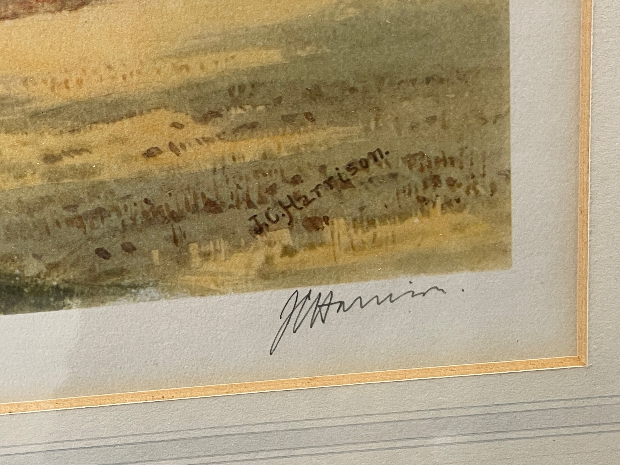 G. Harrison | J.G. HARRISON PRINT OF PARTRIDGES IN FLIGHT SIGNED IN ...