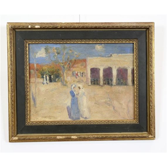 E. Phillips Fox | Emmanuel Phillips Fox ( After)- Town Scene | MutualArt